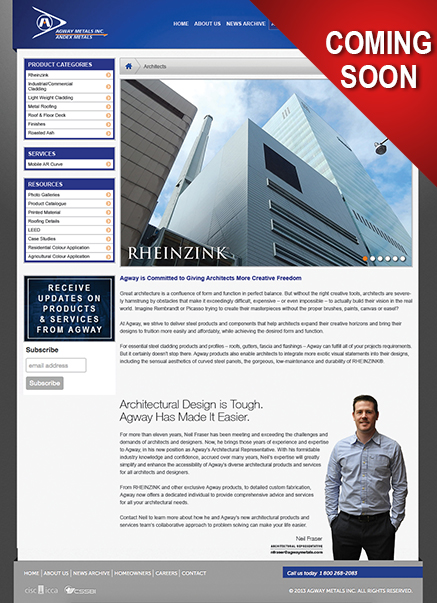Agway Increases – Its Commitment To Architectural Products and Services ...