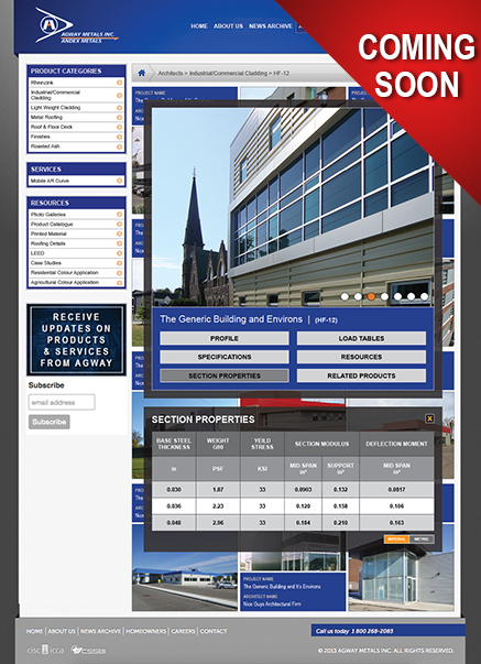 Agway Increases – Its Commitment To Architectural Products and Services ...